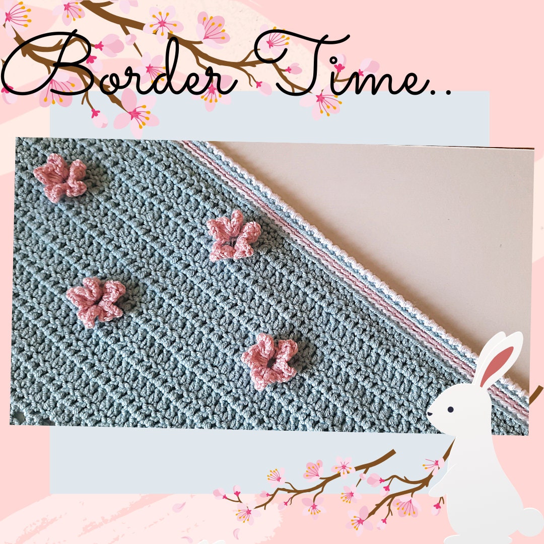 Spring Has Sprung Crochet Filet Pattern Baby Blanket Crochet - Etsy UK