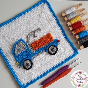 Builder's Lorry Applique Pattern PDF, INSTANT DOWNLOAD, Vehicle ...