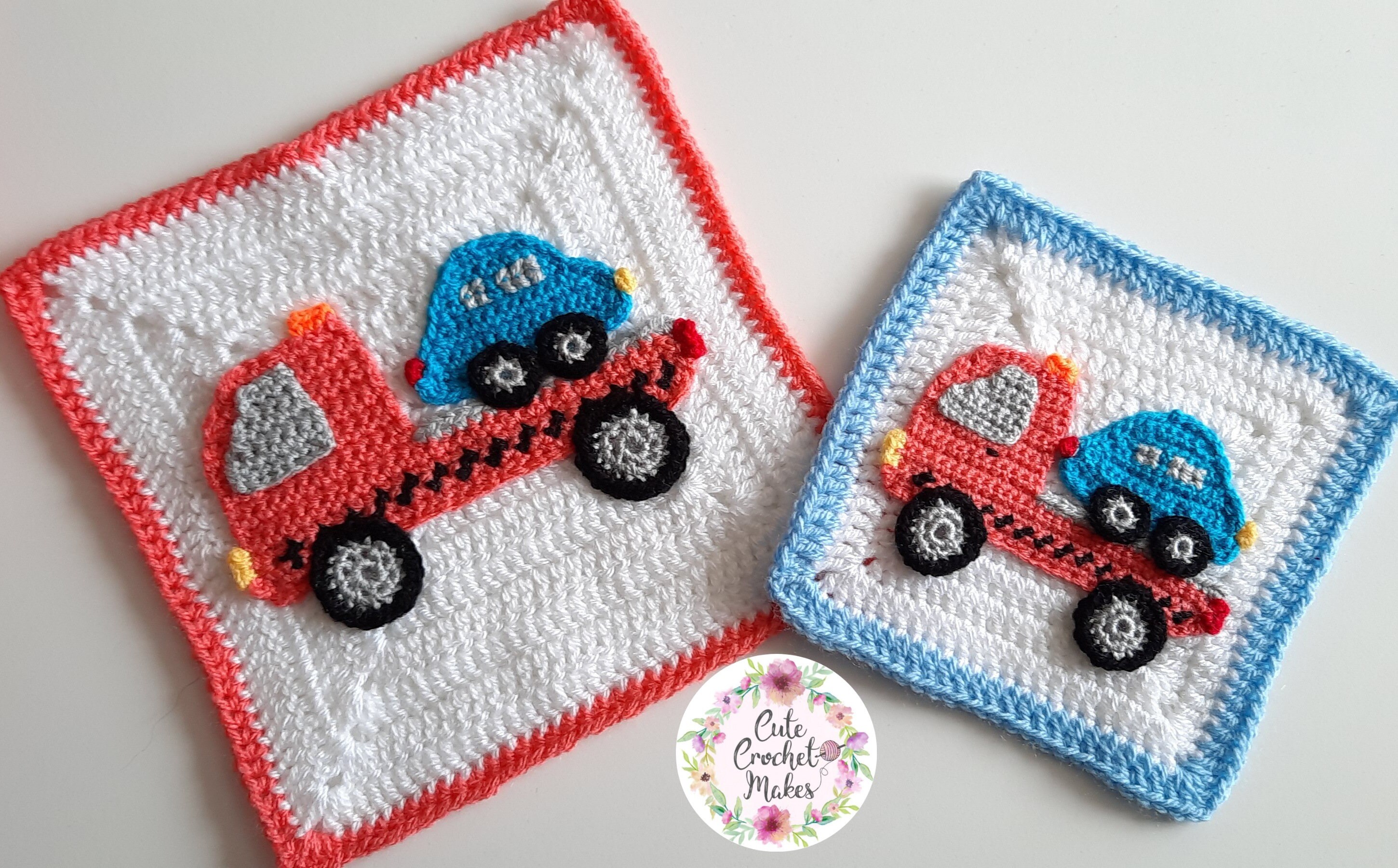 Recovery Truck Applique Crochet Pattern PDF INSTANT DOWNLOAD | Etsy