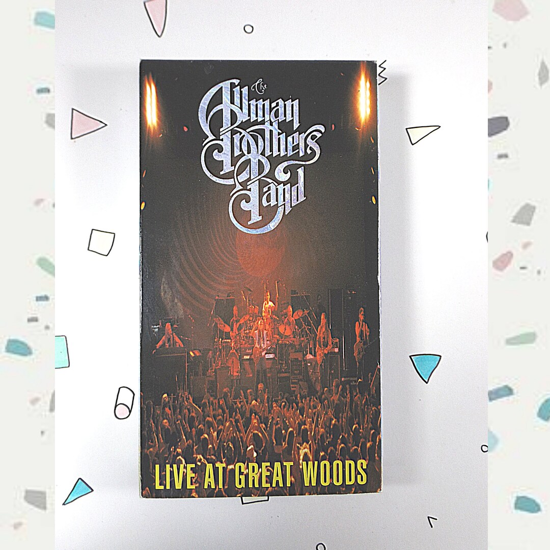 VHS Allman Brothers Band Live at Great Woods 1992 Music VHS Concert ...