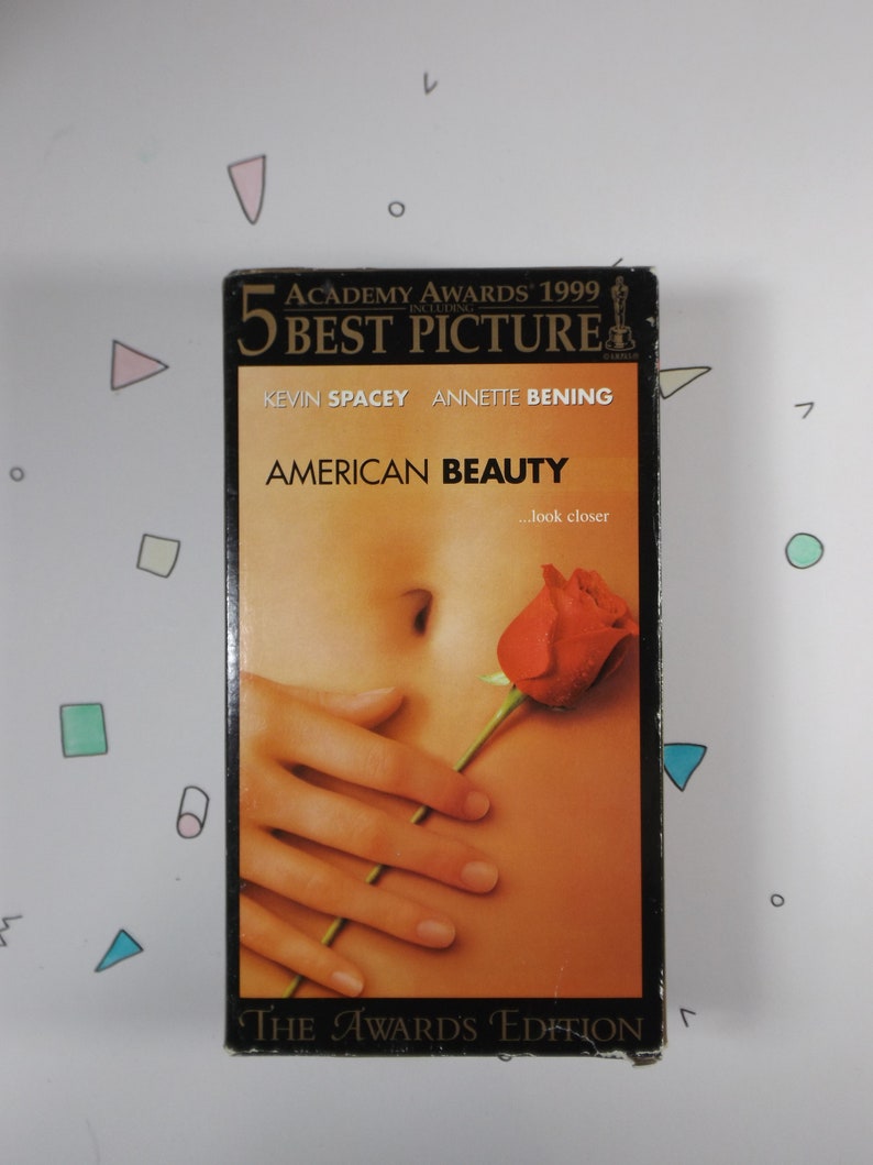 American Beauty VHS Collectors Edition Awards Edition 1999 2 - Etsy