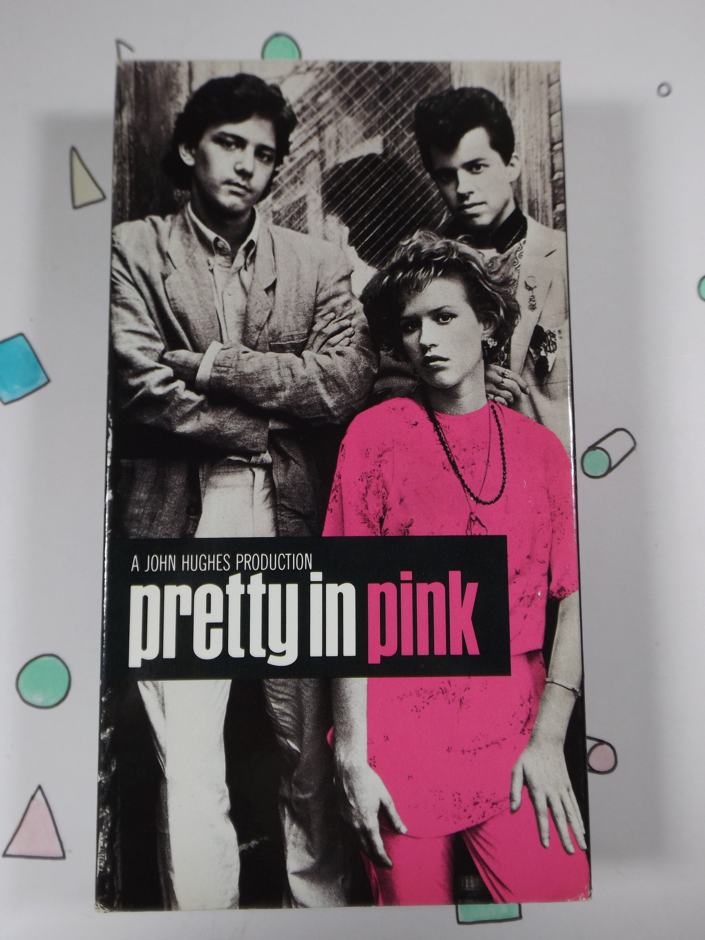 Pretty in Pink VHS Movie WOrking Good Condition Molly Ringwald 1986 ...