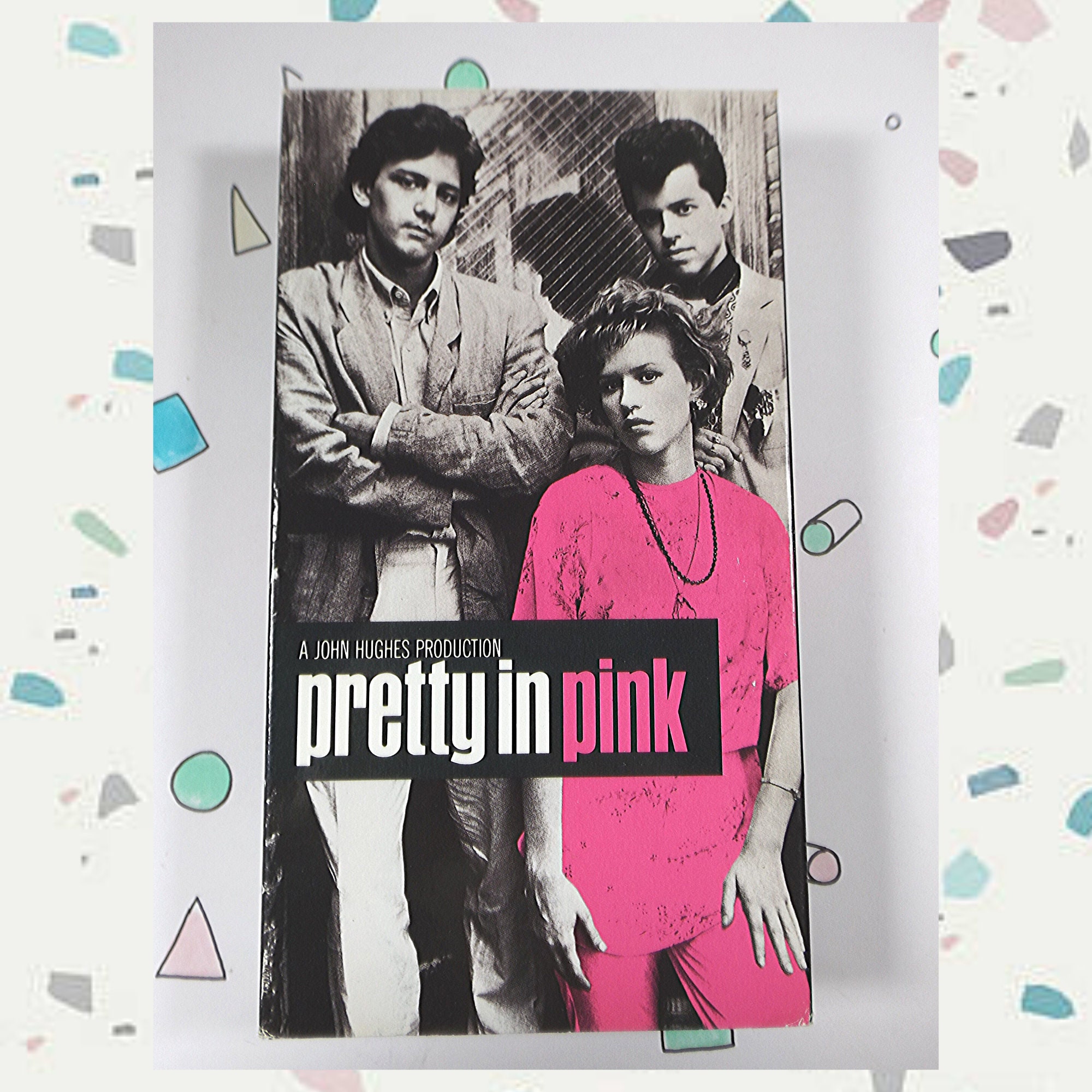Pretty in Pink VHS Movie WOrking Good Condition Molly Ringwald 1986 ...