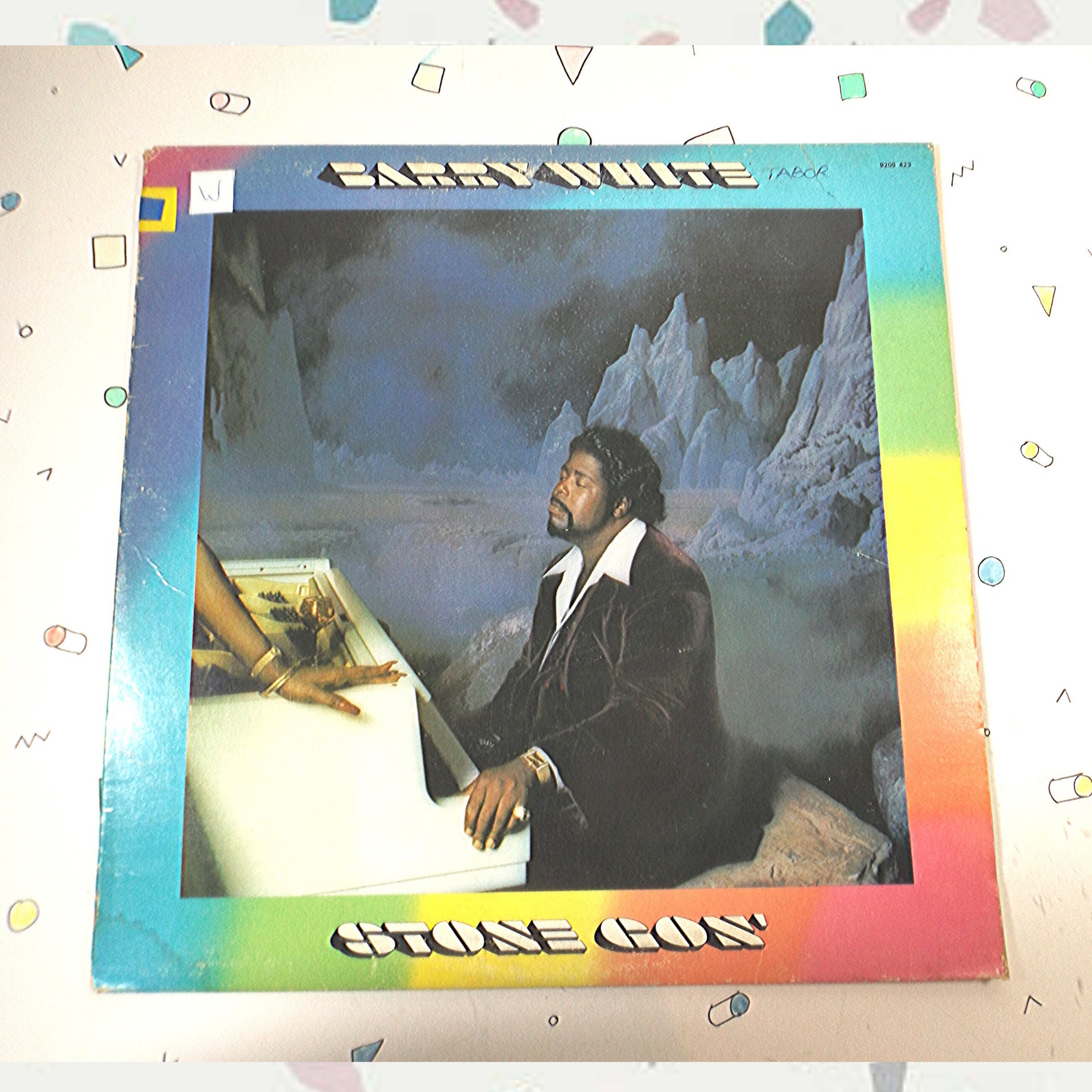 Barry White Record Stone Gon' 1973 Vintage Vinyl Stone Gon' 70's R&B ...