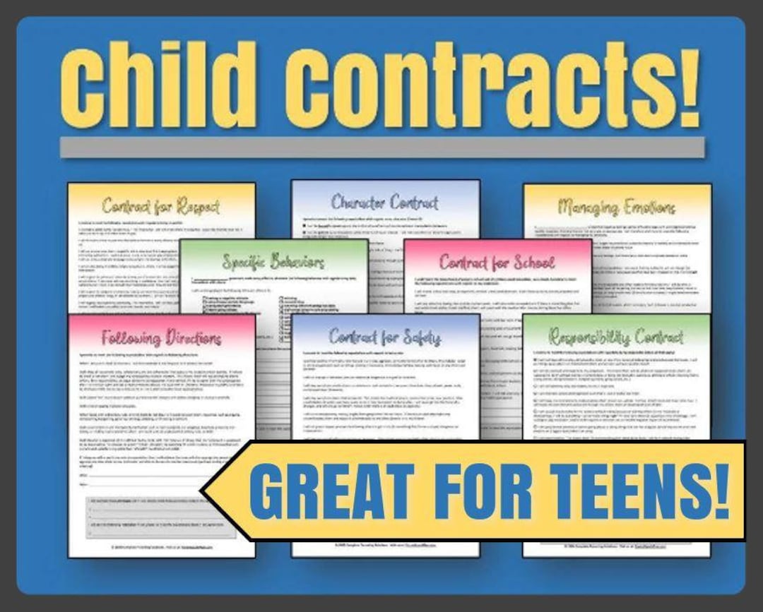 Teen Behavior Contract