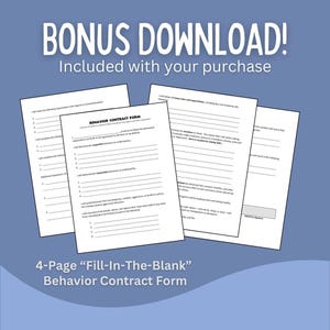 16 Printable Parenting Tools: Charts, Worksheets, and Behavior ...