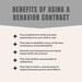 Behavior Contract for Child or Teen | Responsibility & Respect ...