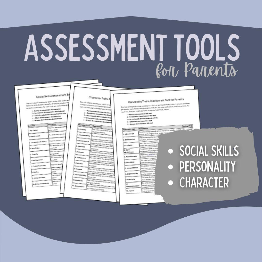 Parenting Assessment Tools - Child Behavior & Teen Behavior - + Free ...