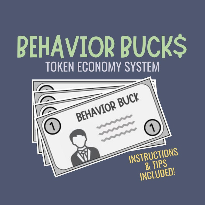 Behavior Bucks - Parenting Tool - Improve Child Behavior - Etsy