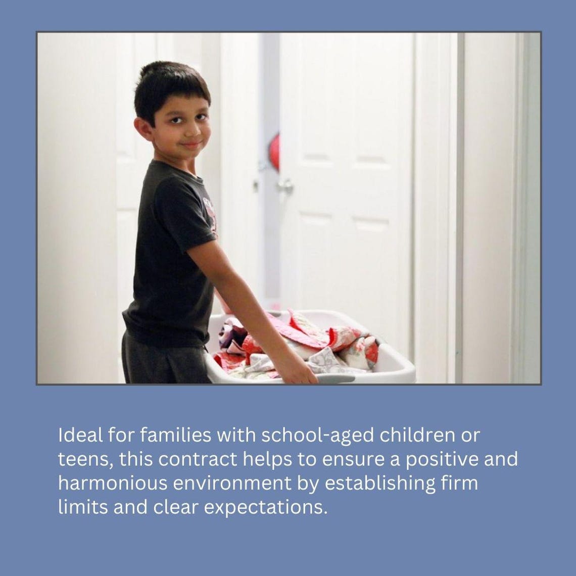 Teen Behavior Contract: Editable Household Expectations (PDF & Word) - Etsy