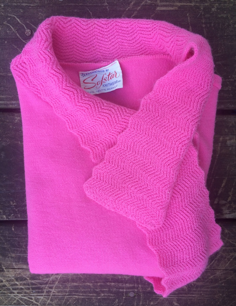 1970's Orlon Acrylic, Pink Suit; 1970's Women's 2 Piece Suit; Orlon 2 ...