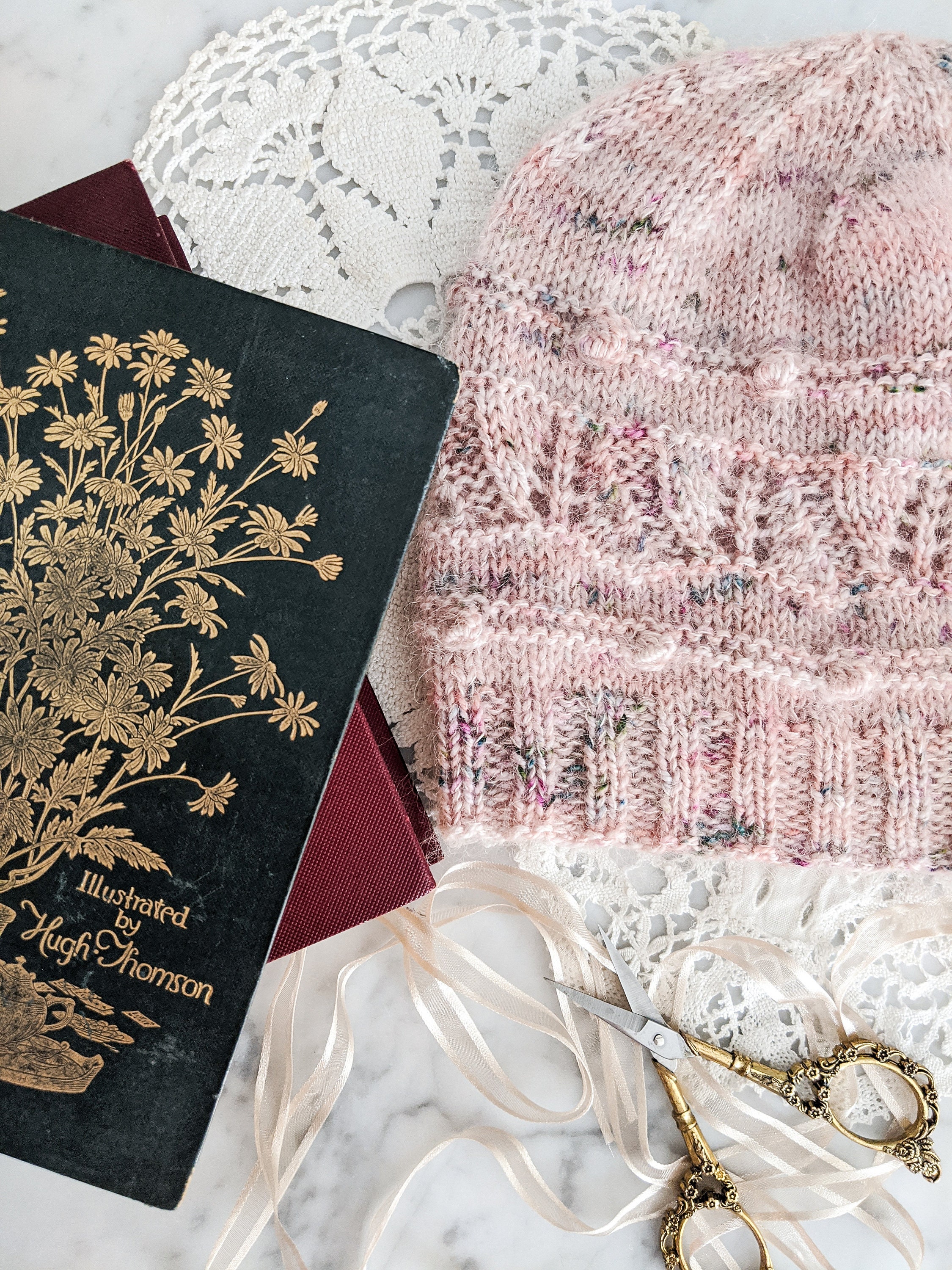 Knitting Pattern: Victoria Sponge Hat / Hat Knitting Pattern/ Textured ...