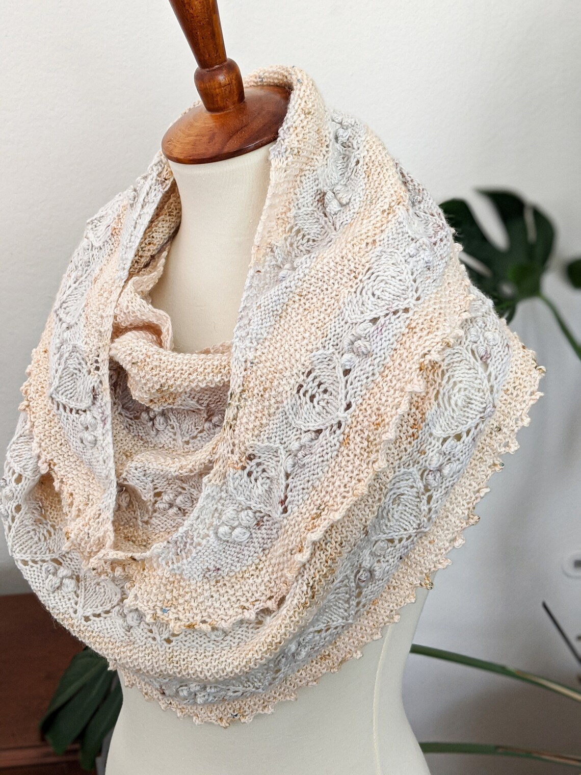 Knitting Pattern: Shortbread Shawl / Digital Knitting Pattern | Etsy