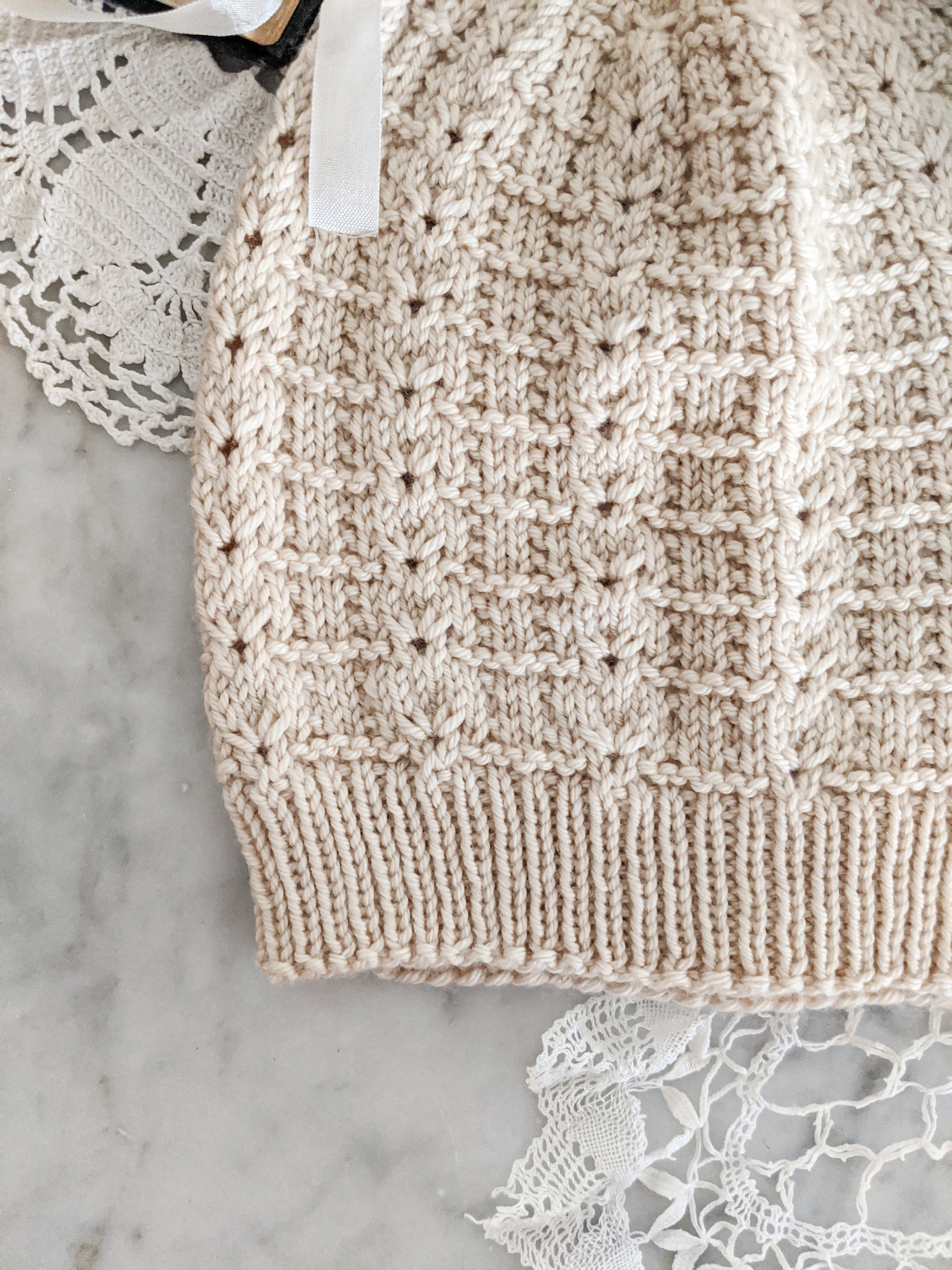 Knitting Pattern: Gingersnap Hat / Hat Knitting Pattern/ Textured Hat ...