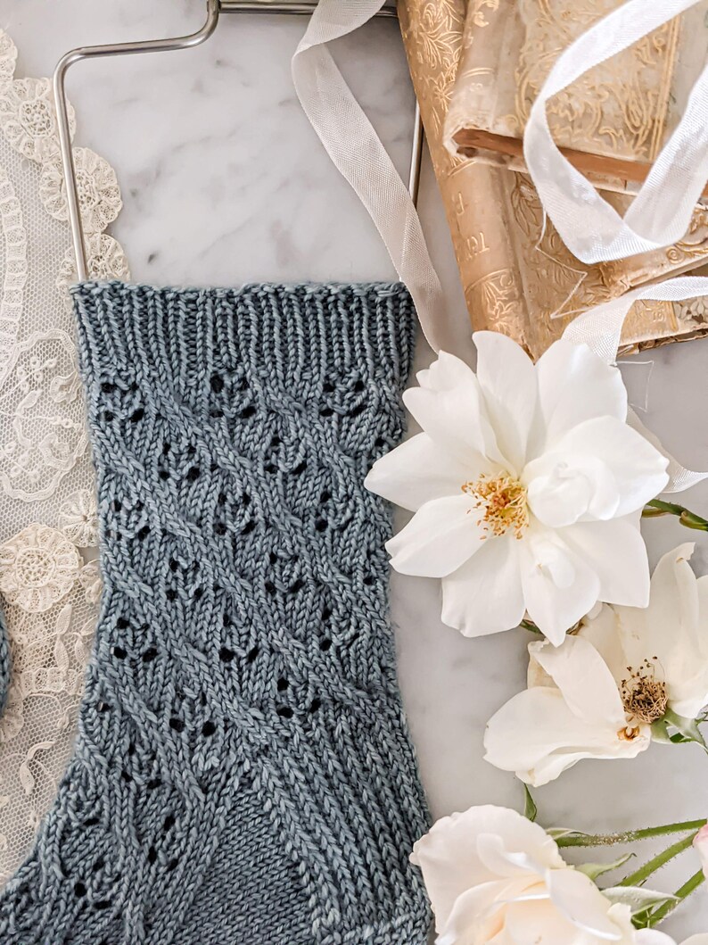 Knitting Pattern: Gladdening Socks / Textured Socks Knitting Pattern ...