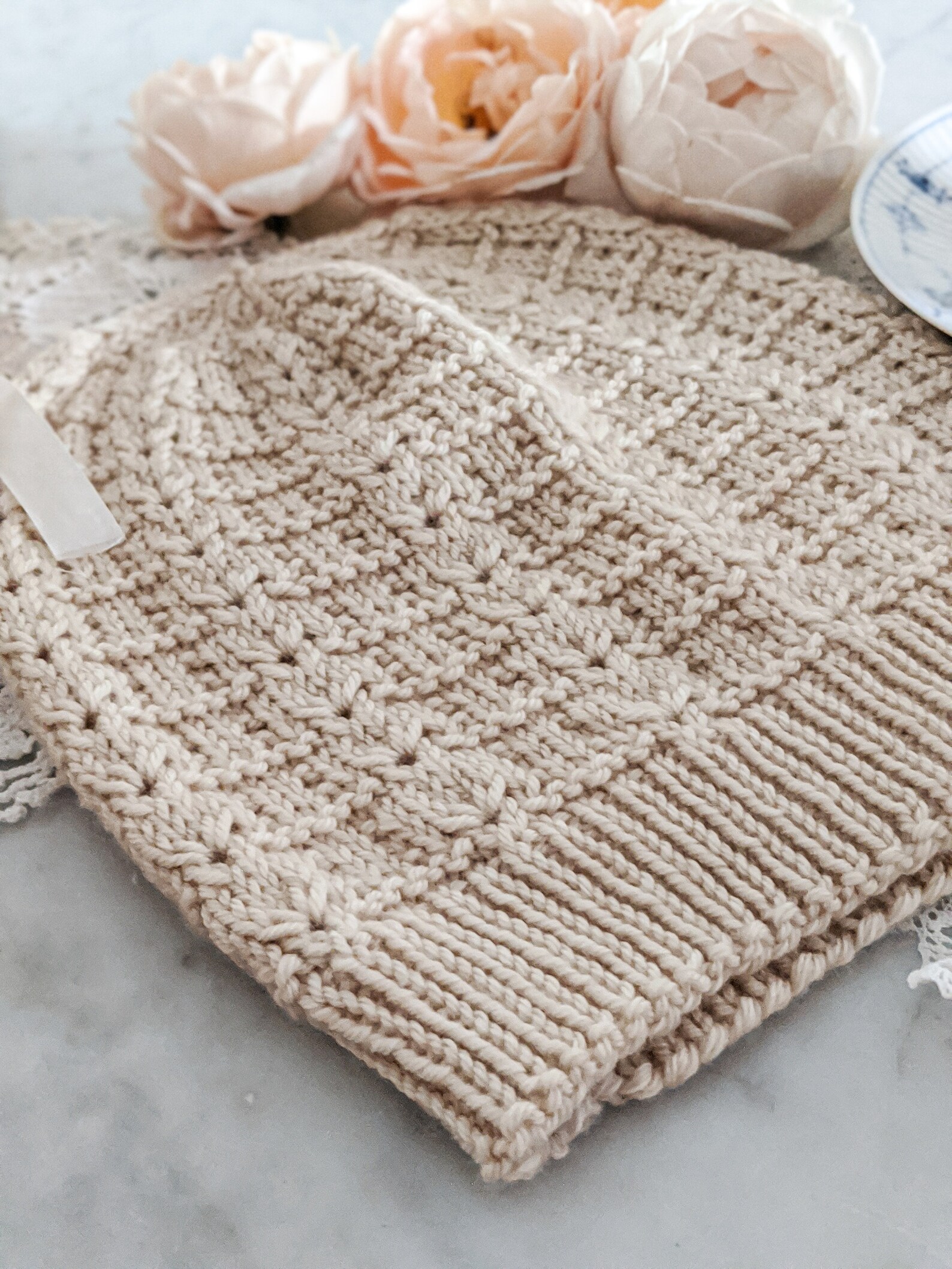 Knitting Pattern: Gingersnap Hat / Hat Knitting Pattern/ Textured Hat ...