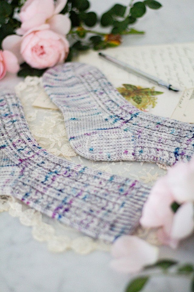 Knitting Pattern: Onshore Breeze Socks / Textured Socks Knitting ...