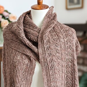 Knitting Pattern: Overbrimming Wrap / Digital Knitting Pattern ...