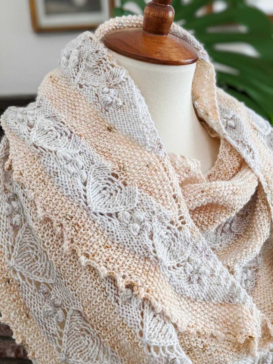 Knitting Pattern: Shortbread Shawl / Digital Knitting Pattern | Etsy