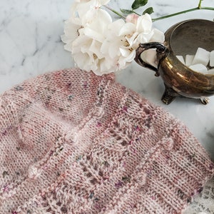 Knitting Pattern: Victoria Sponge Hat / Hat Knitting Pattern/ Textured ...