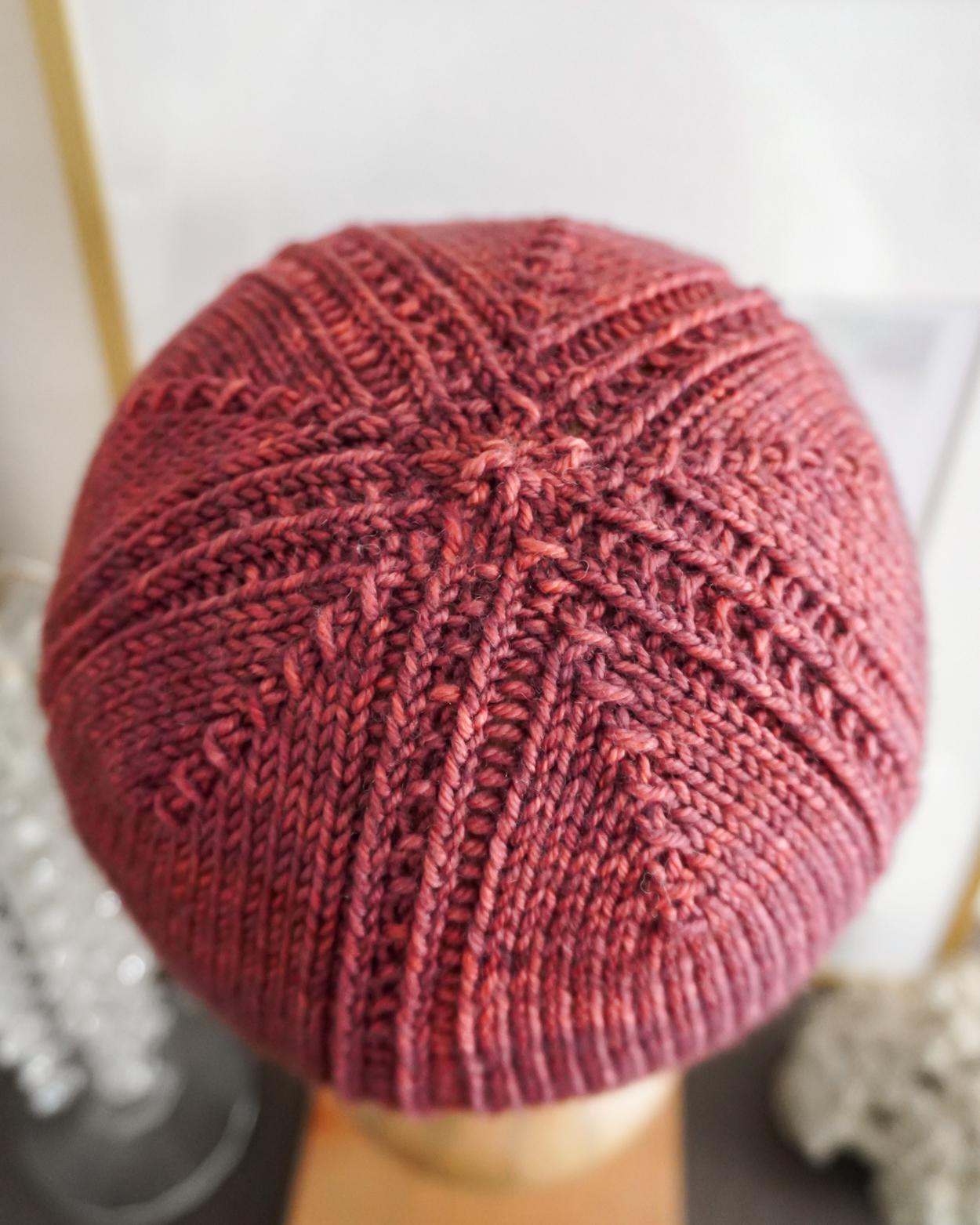 Knitting Pattern: Santa Barbara Hat / Hat Knitting Pattern/ Textured ...