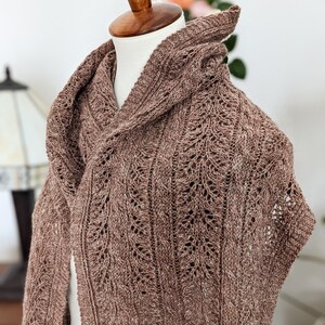 Knitting Pattern: Overbrimming Wrap / Digital Knitting Pattern ...