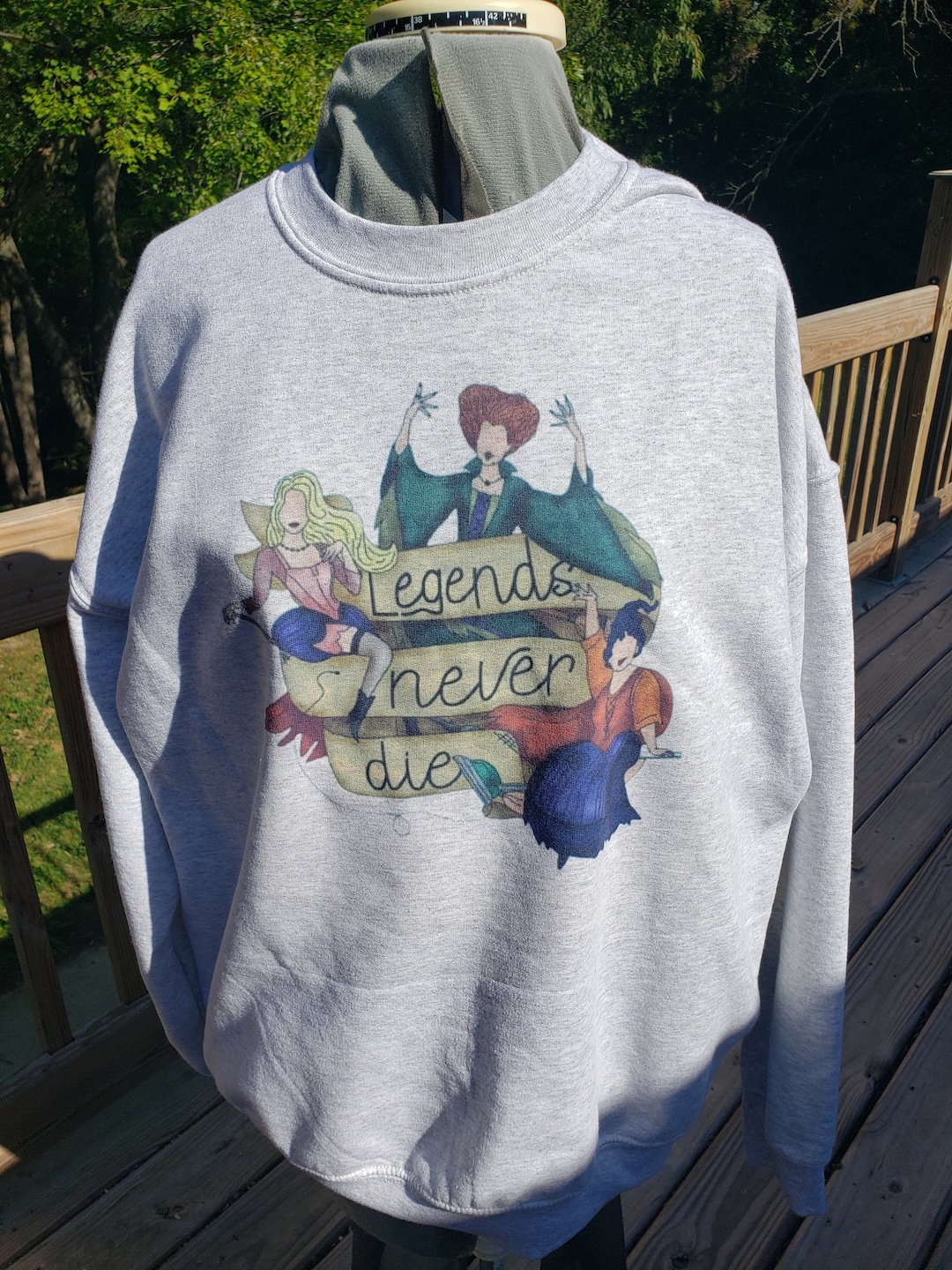 Legends Never Die Witches Gothic Hocus Pocus Wicca Wiccan Ancestor Book ...