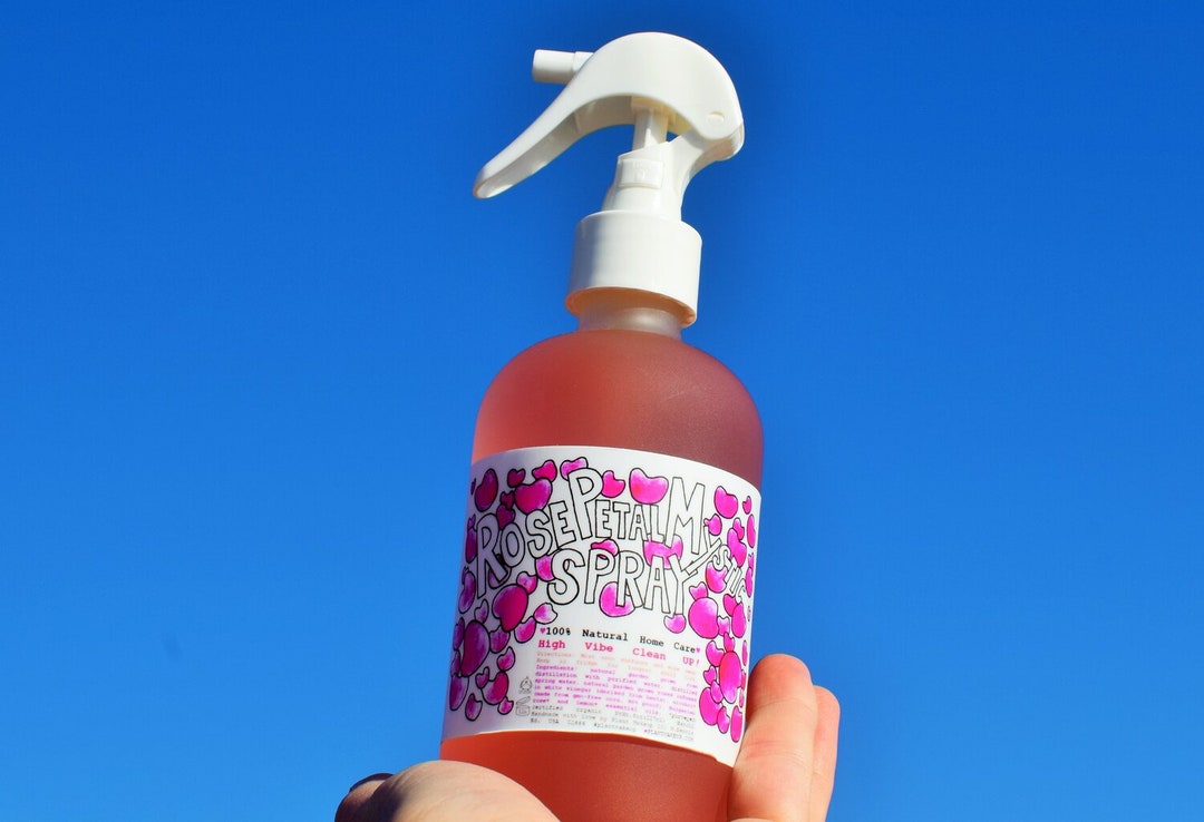 Rose Petal Mystic Spray . Rose Infused Natural High Vibe Surface Mist ...