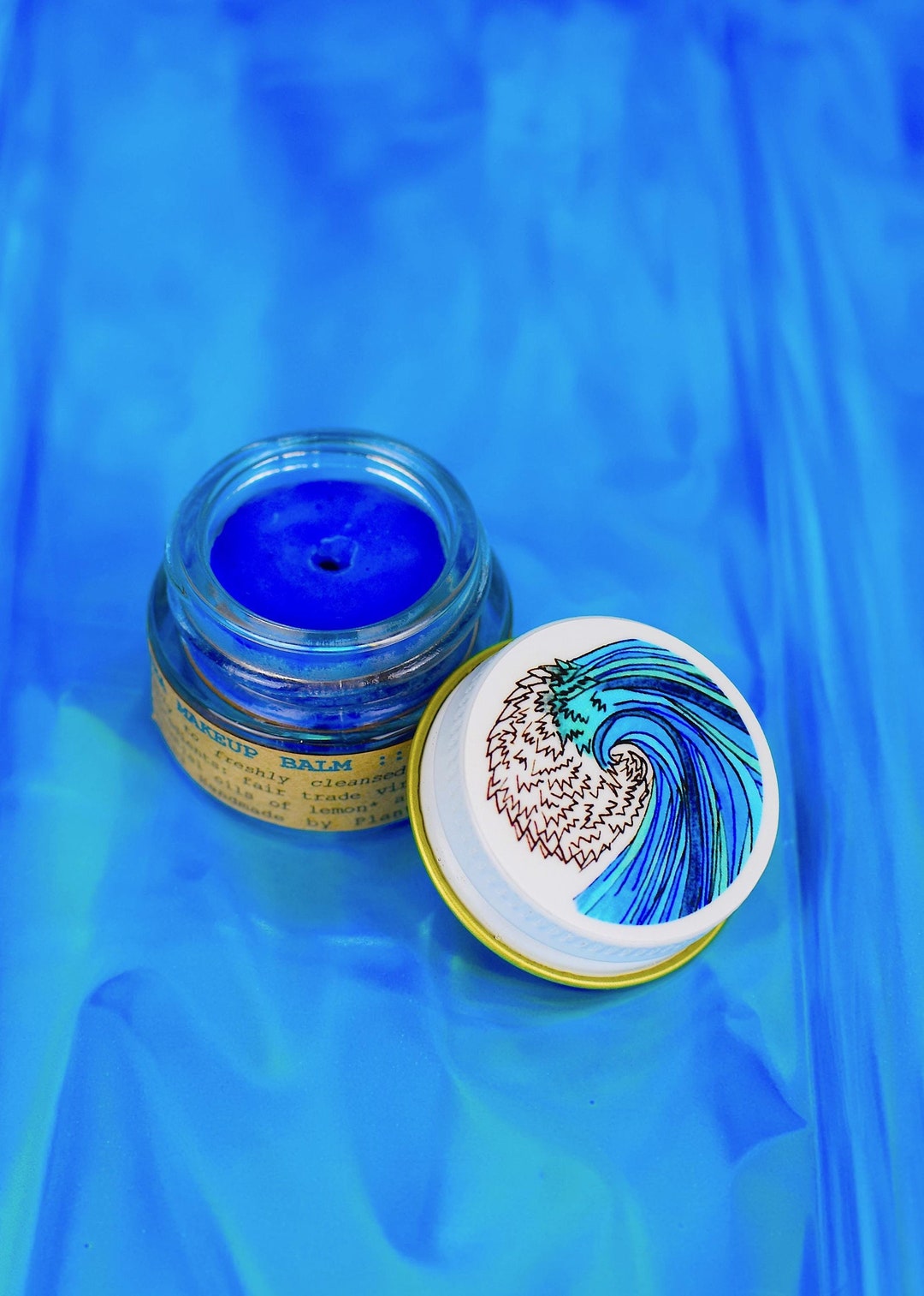 Sea Lip Balm . Blue Spirulina Tinted Lip Balm - Etsy