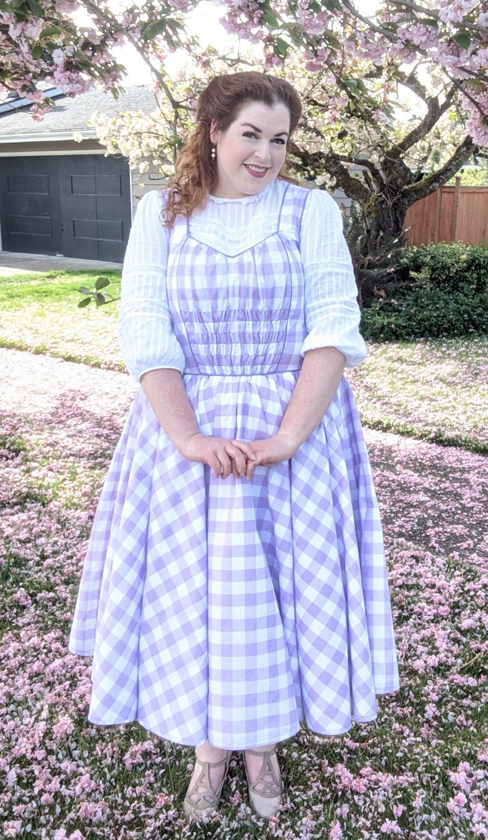 Cottagecore Jumper Dress Sewing Pattern // Plus Size Dress Pattern ...