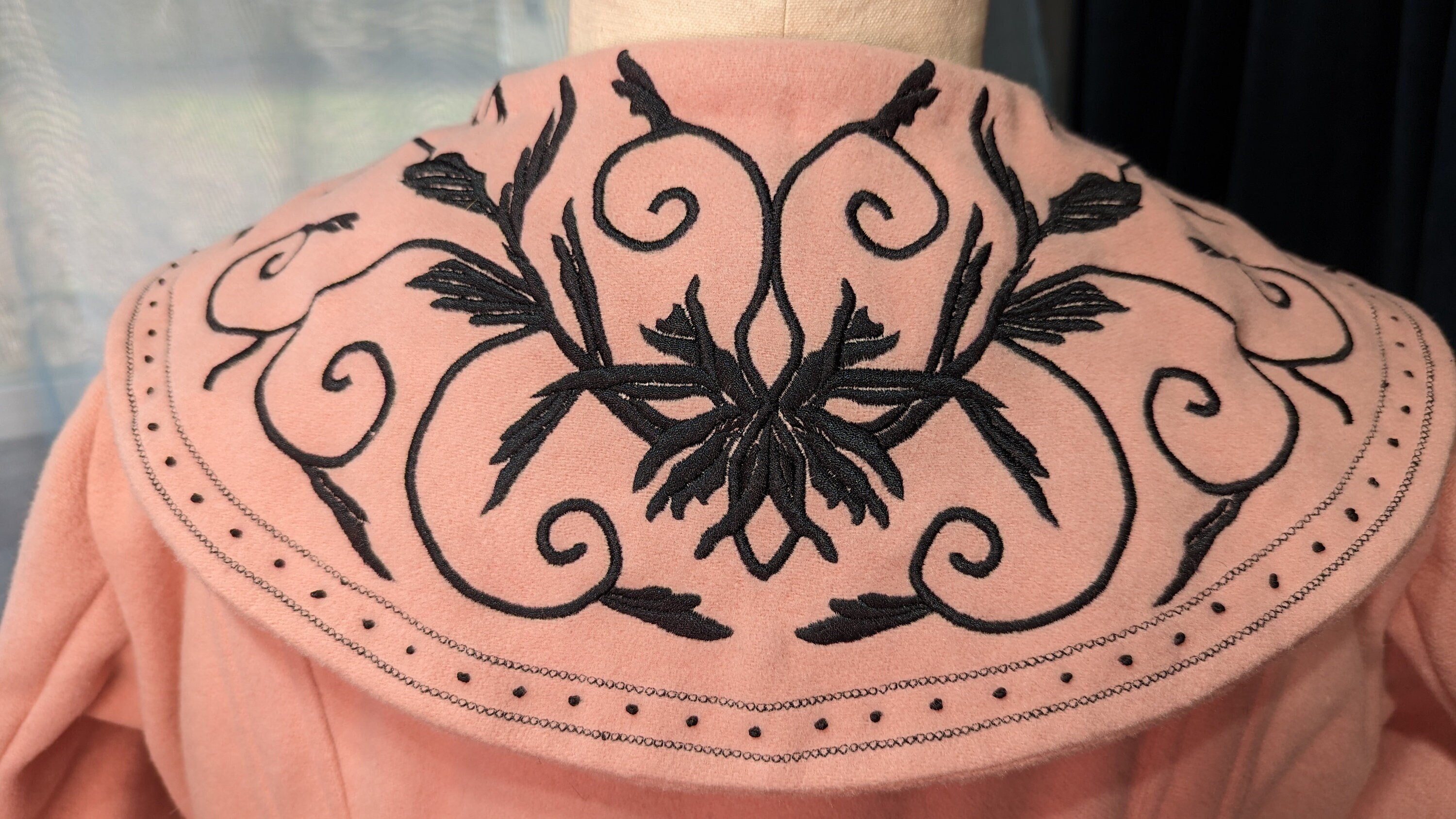 Titanic Coat Embroidery PES Files - Machine Embroidery Pattern - Rose's ...