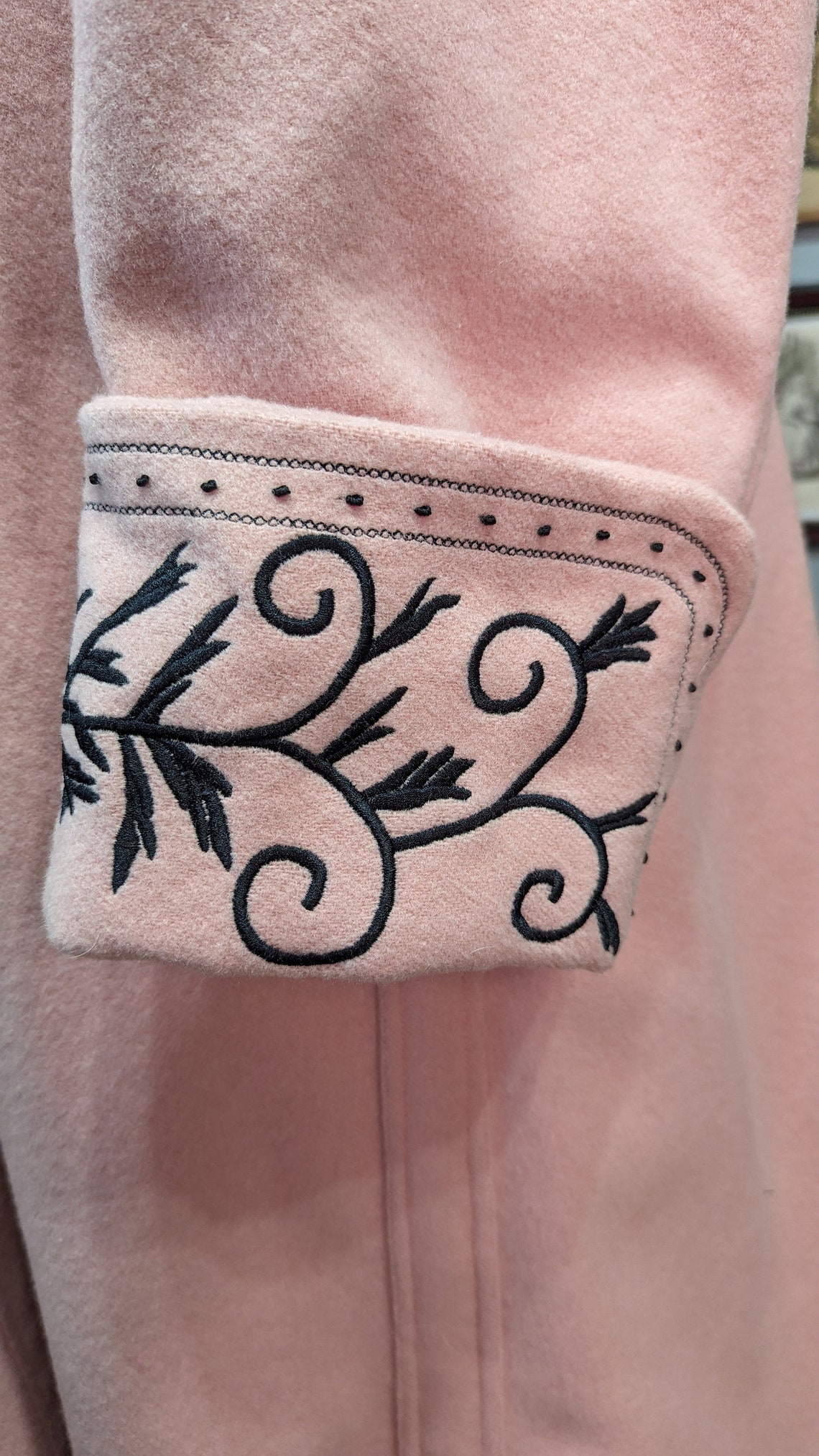 Titanic Coat Embroidery PES Files - Machine Embroidery Pattern - Rose's ...