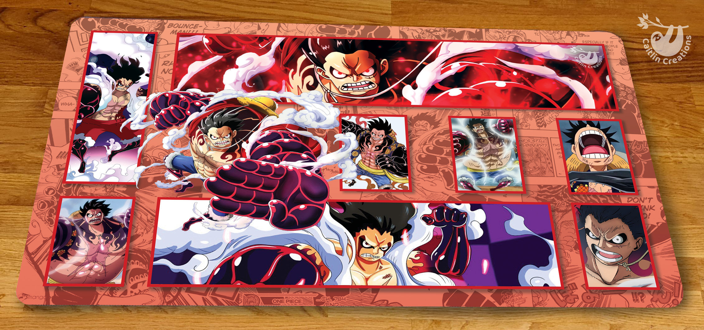 One Piece TCG Playmat: Gear 4 Luffy digital File - Etsy