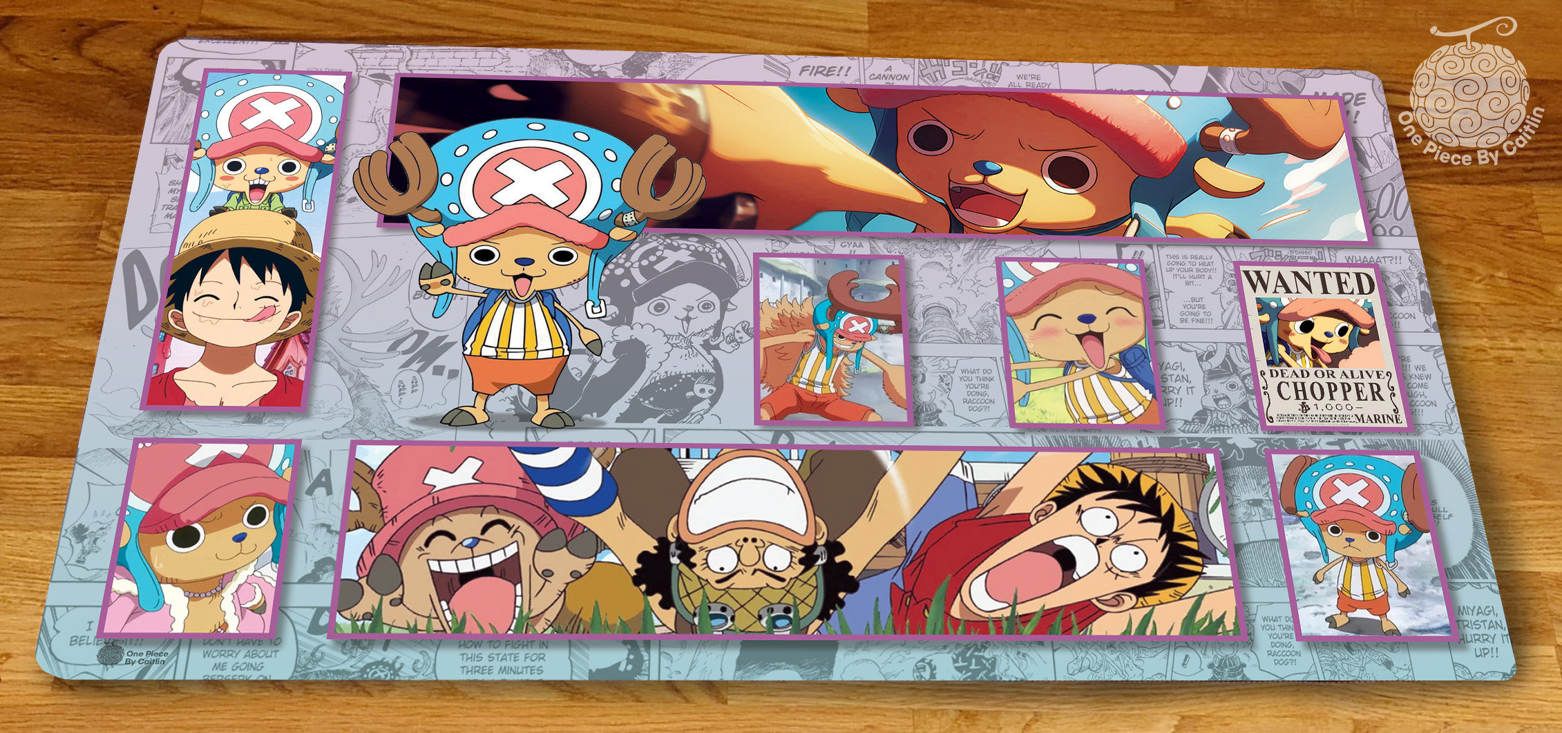 One Piece TCG Playmat Digital File: Tony Tony Chopper - Etsy