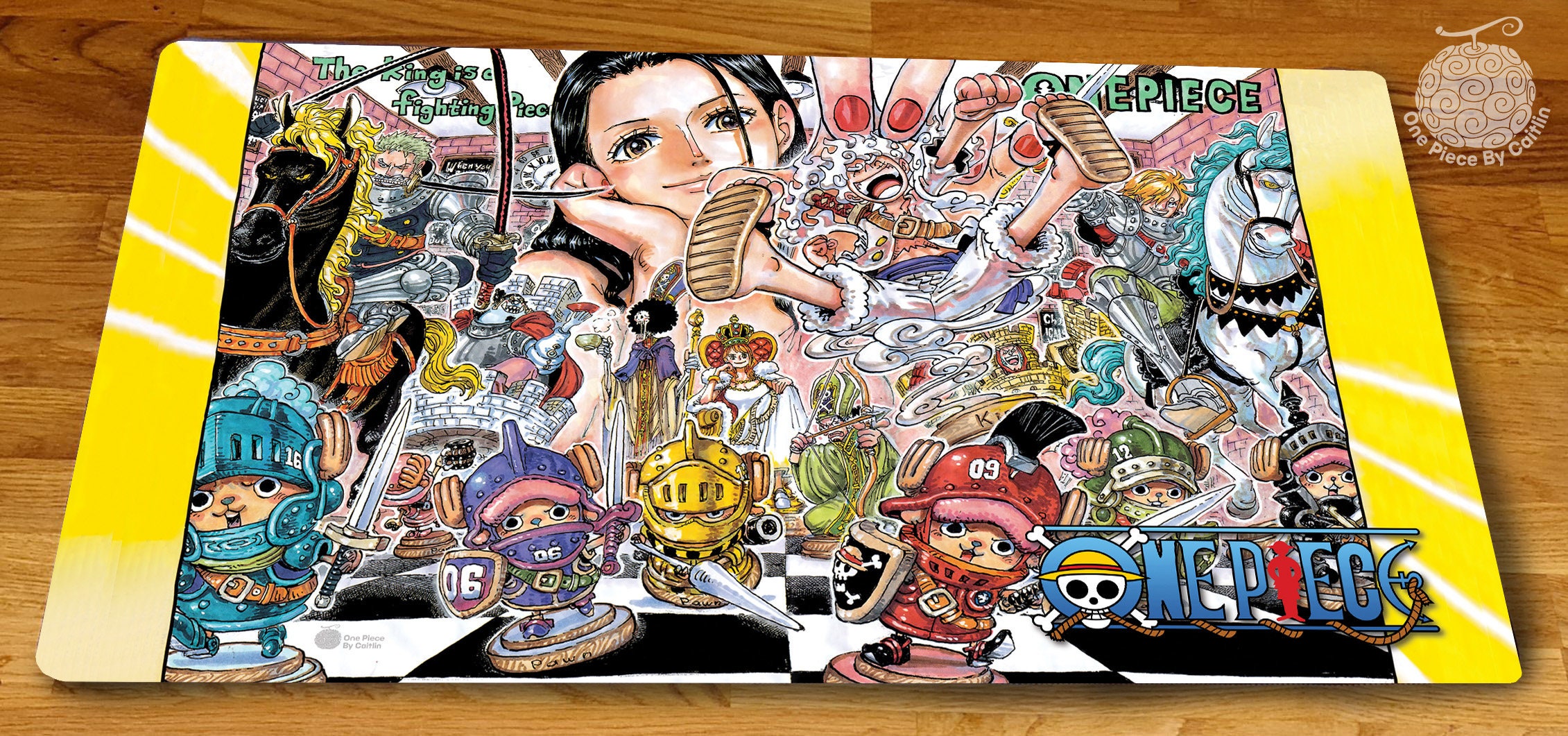 One Piece TCG Playmat: One Piece Chess digital File - Etsy