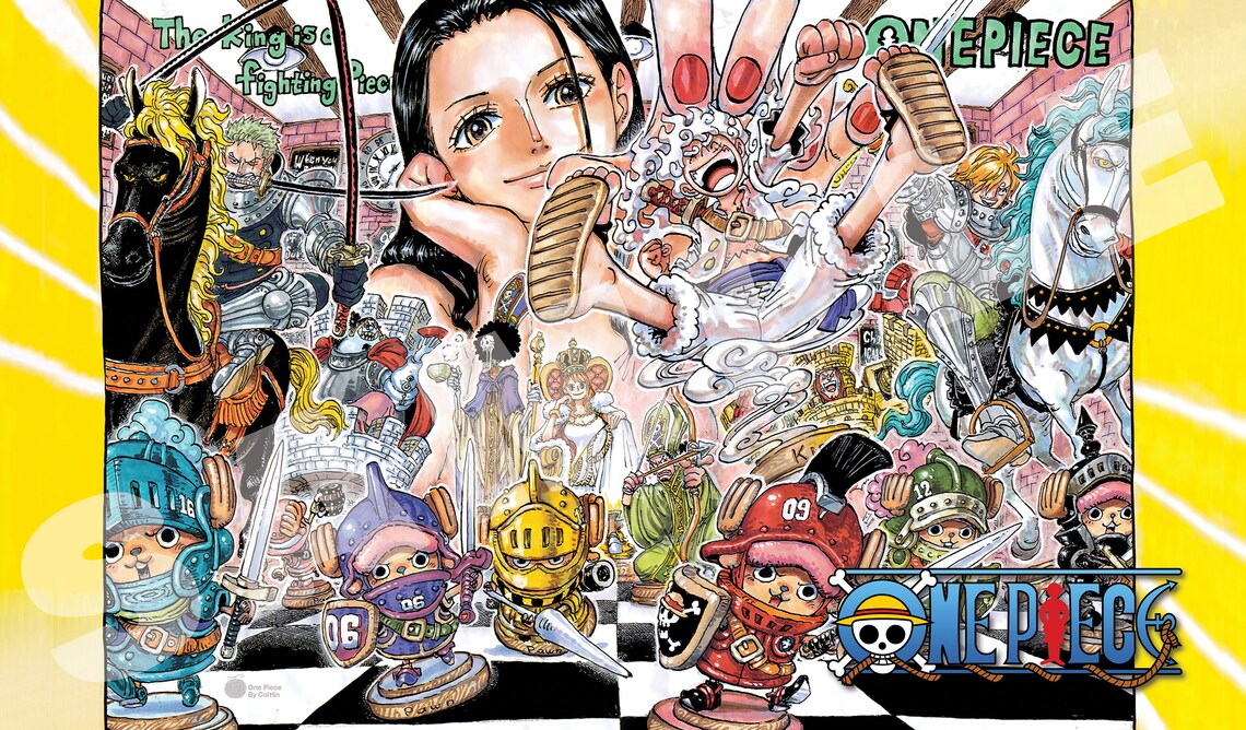 One Piece TCG Playmat: One Piece Chess digital File - Etsy