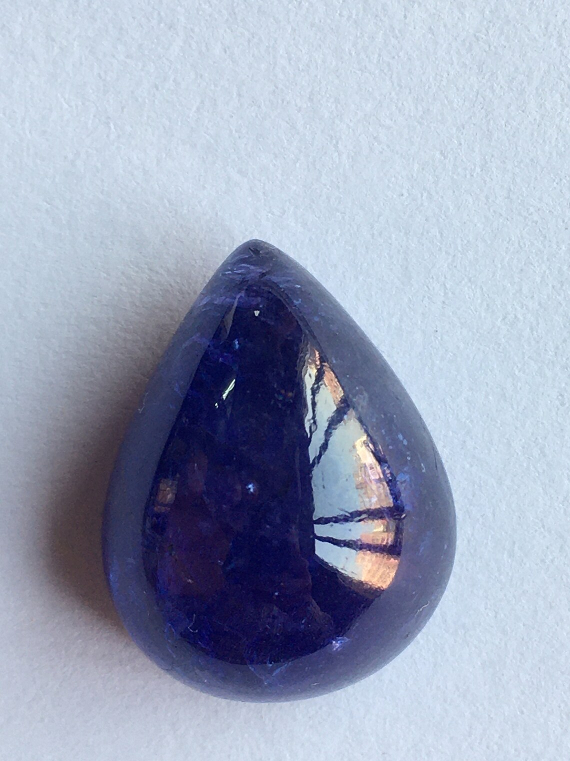 Tanzaite Top Quality Cabujón tanzanita natural. Piedra | Etsy