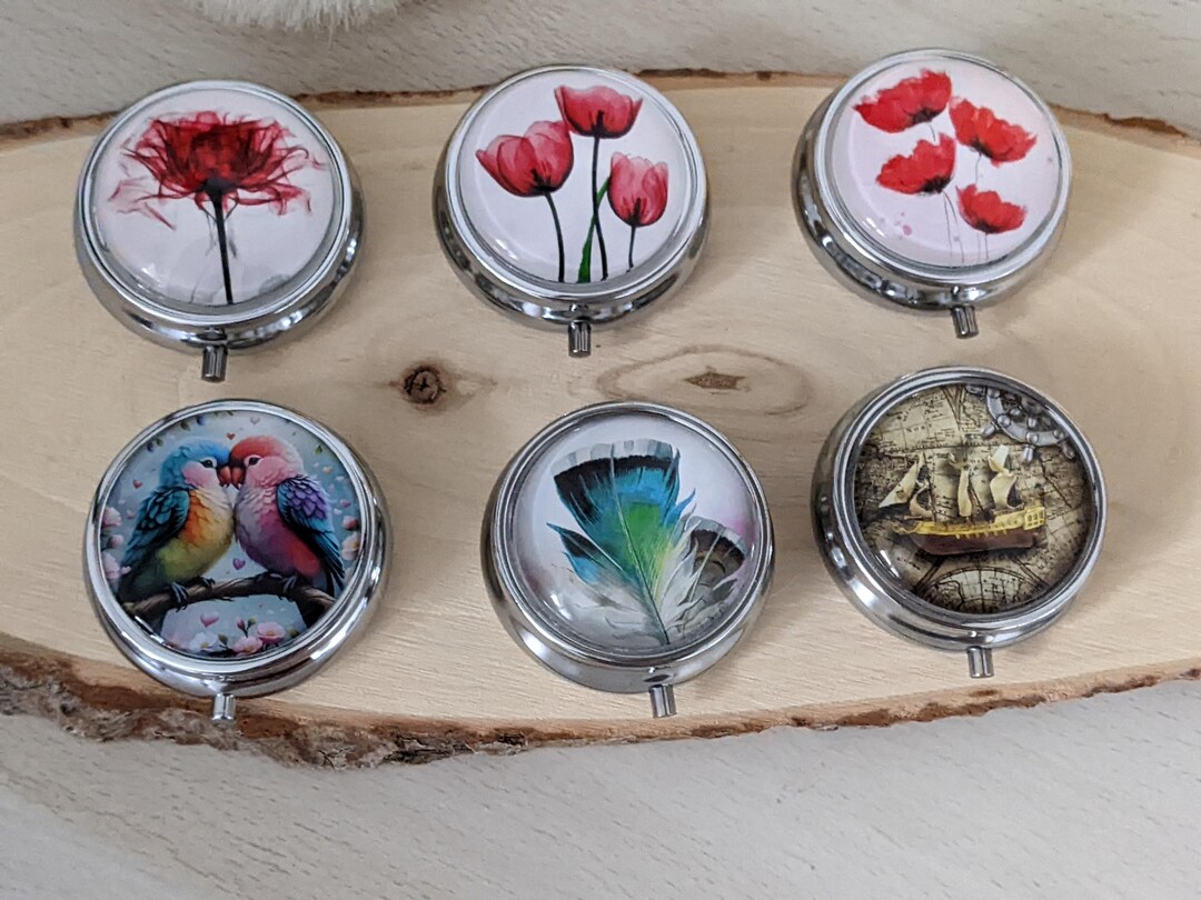 Pillbox/pill Box/pocket Box for Medicine/medication - Etsy