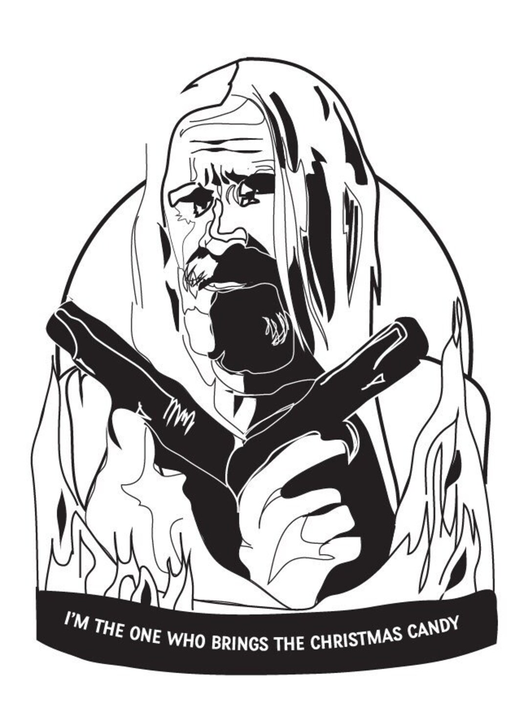 Otis Driftwood - House of 1000 Corpses - Cinema - Horror - Art Print - Etsy