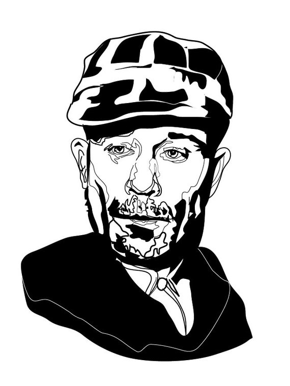 Ed Gein Black and White Serial Killer Art Print - Etsy