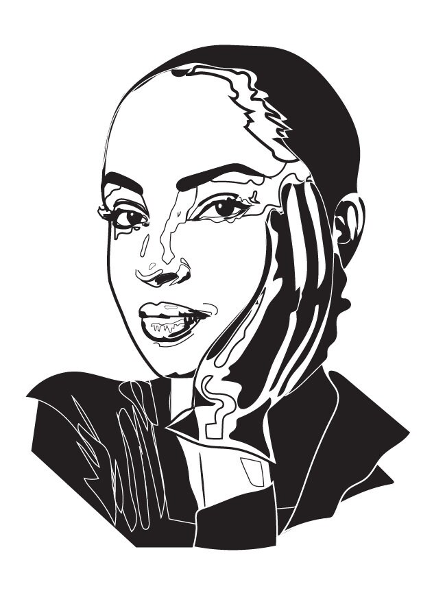 Sade - Graphic Art Print - Music - Singer - Etsy