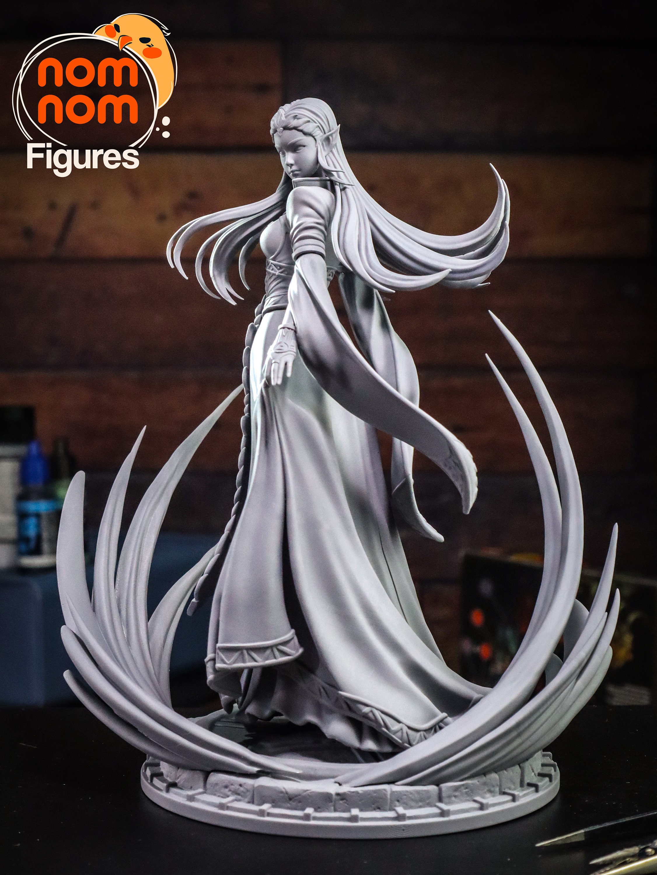 Princess Z Figure Resin 3D Print Anime Sculpture DIY KIT - Etsy Australia