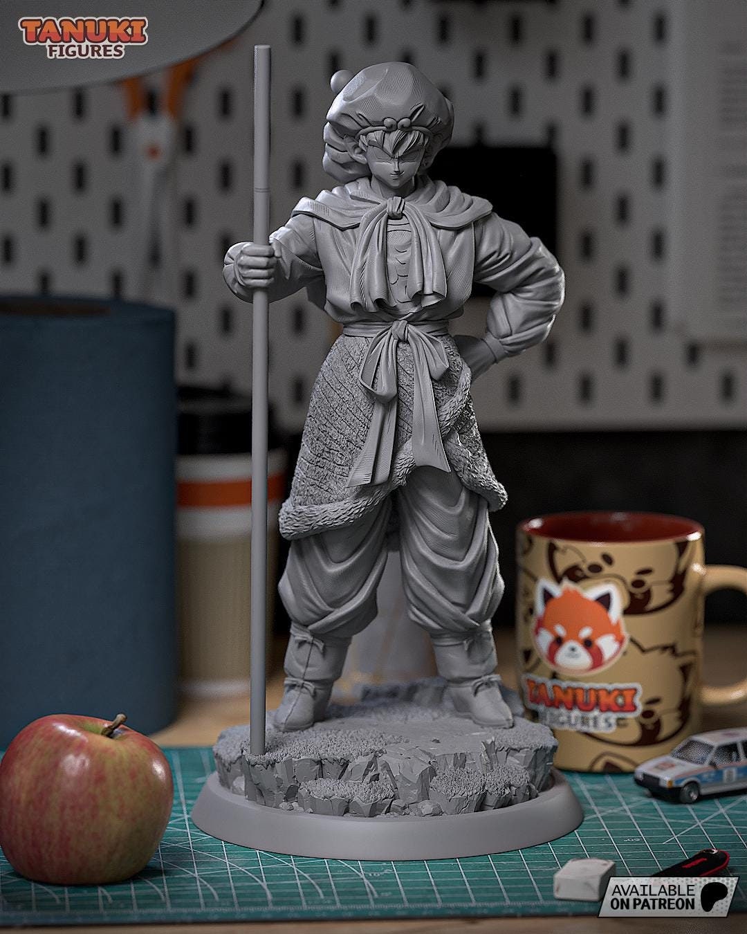 The Strongest | Resin 3D Print | Tanuki Figures | Display Figure ...