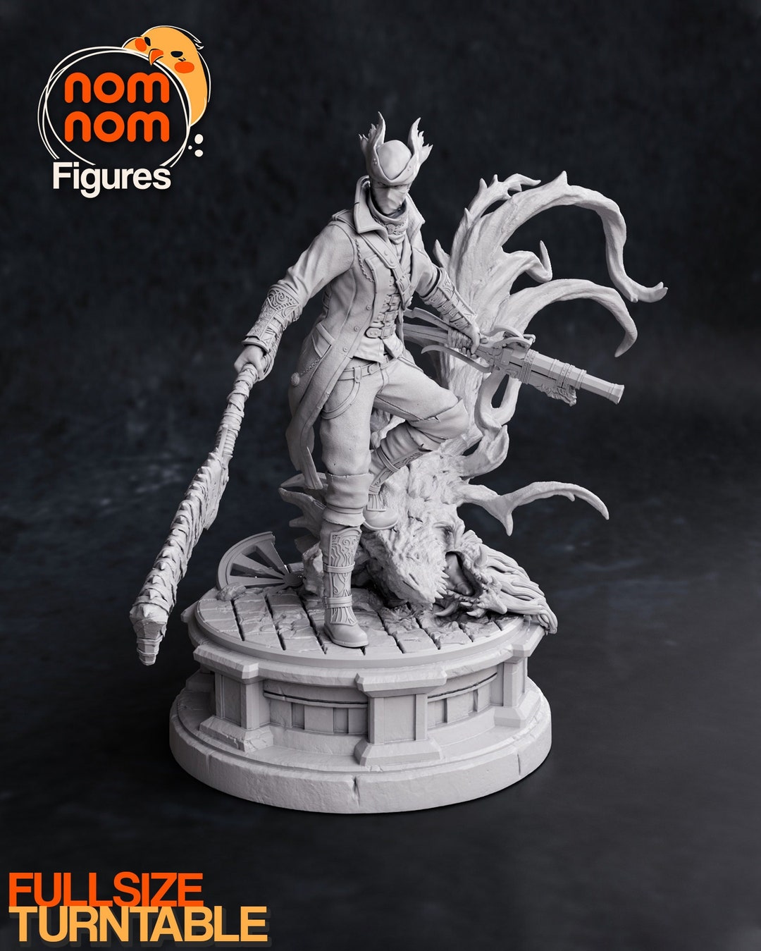 Huntsman Statue Resin 3D Druck Anime Skulptur Model Kit UNBEMALT NomNom ...