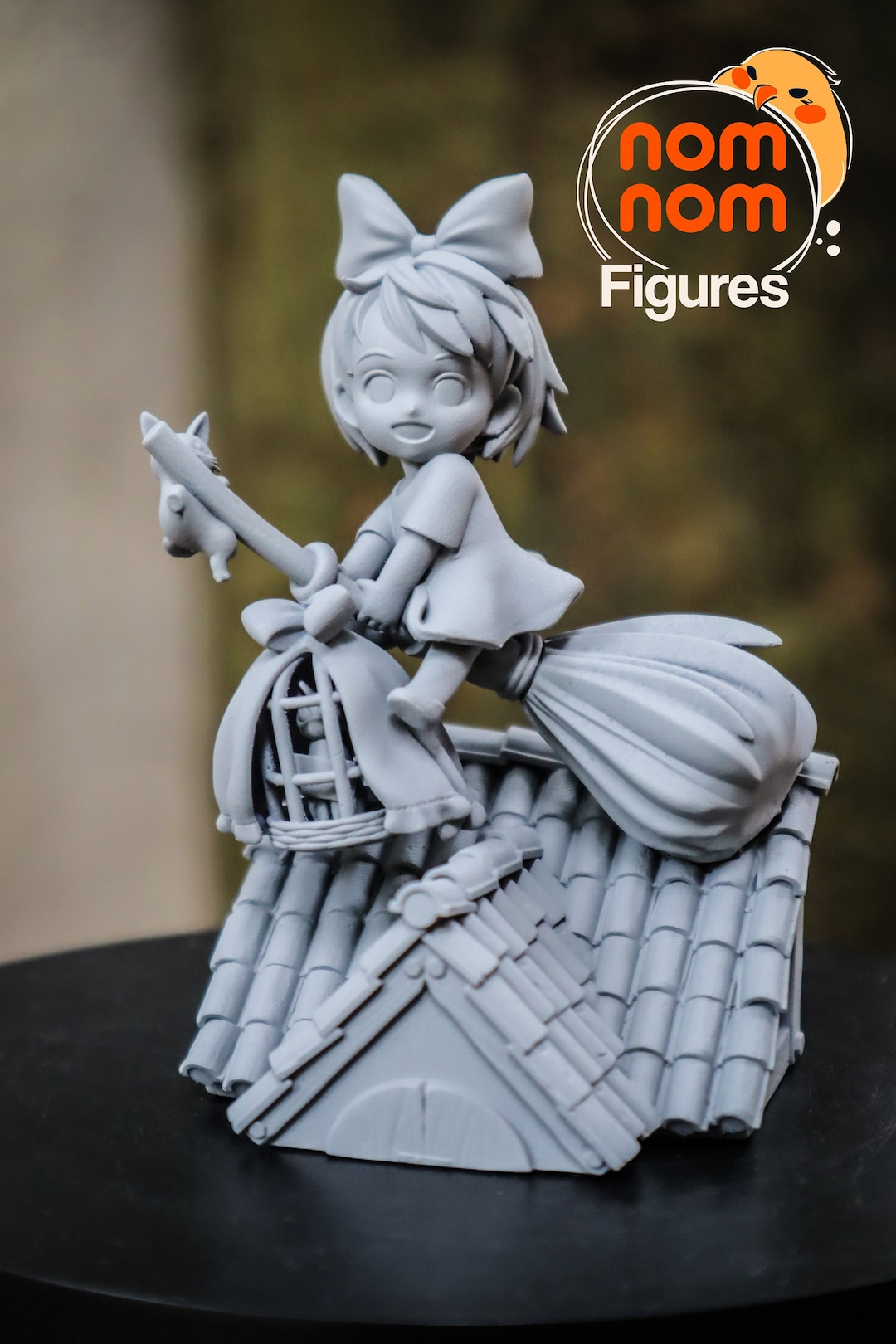 Chibi Hexe Resin 3D Druck Anime Skulptur Model Kit UNBEMALT NomNom ...