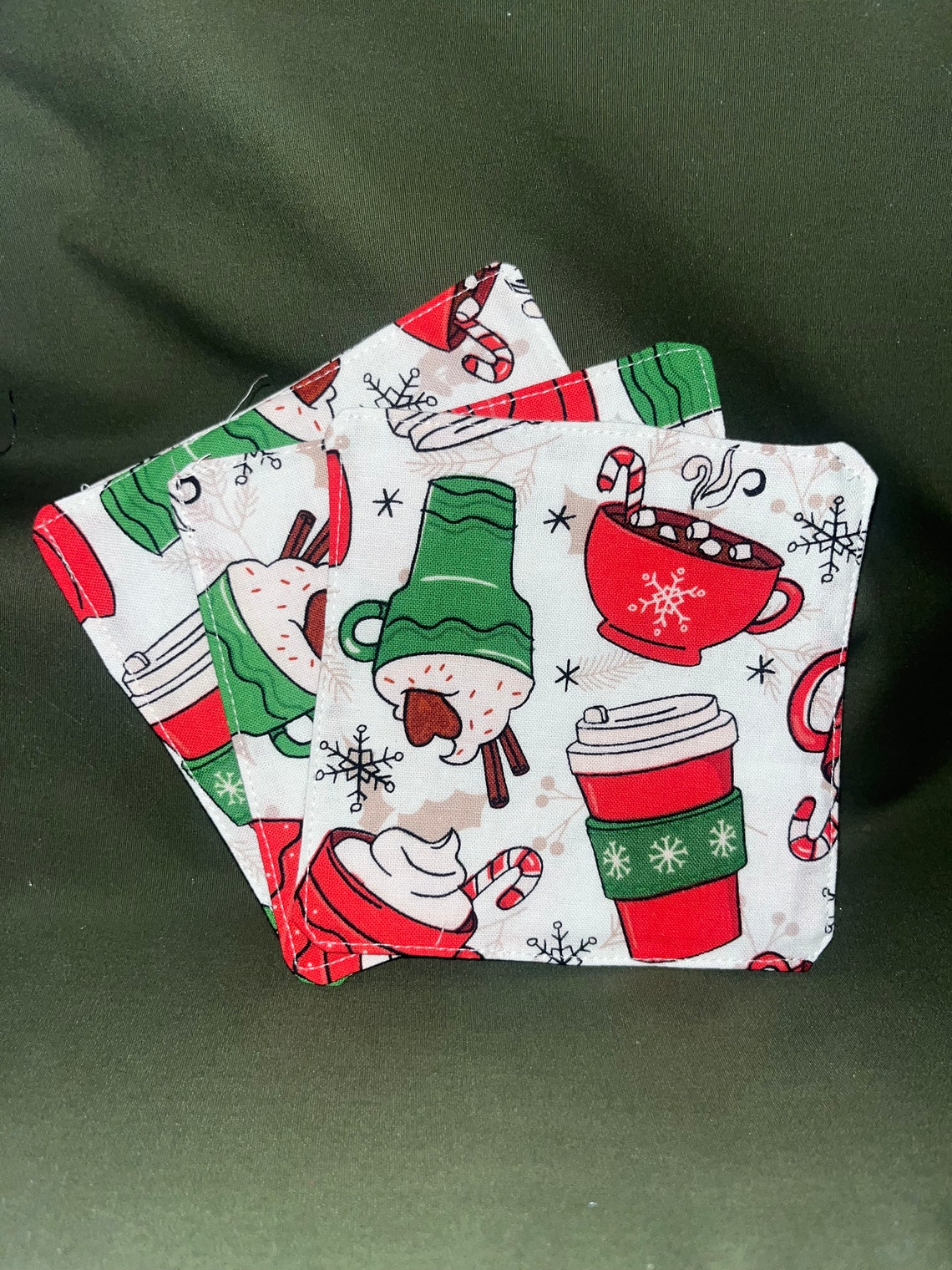 Christmas Mug Rug - Etsy