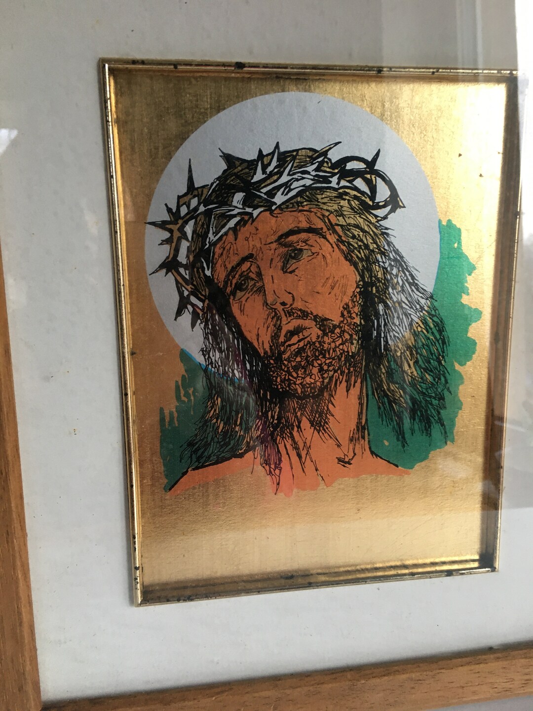 Vintage Hand Paint on Copper Portrait of Jesus.wall Decor.1970's - Etsy
