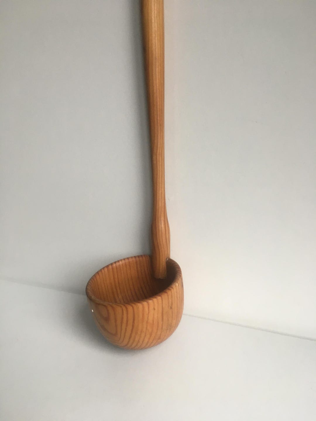 Vintage Norway Wooden Ladle,rustic Hand Carved Ladle.1960' - Etsy