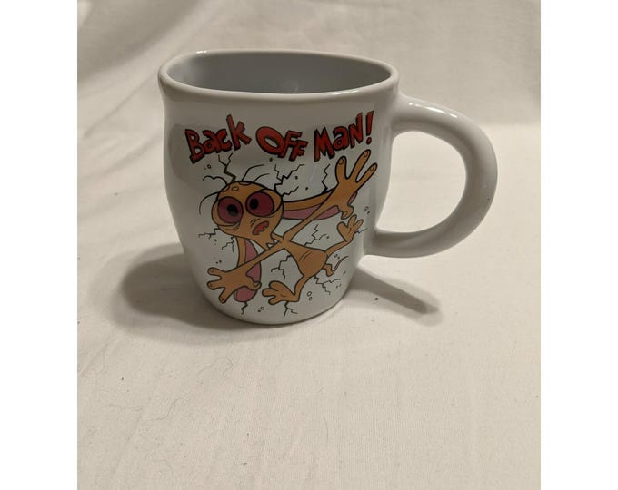 Vintage Ren and Stimpy Show Smashed Mug! Dakin 1992 Coffee Cup - Etsy
