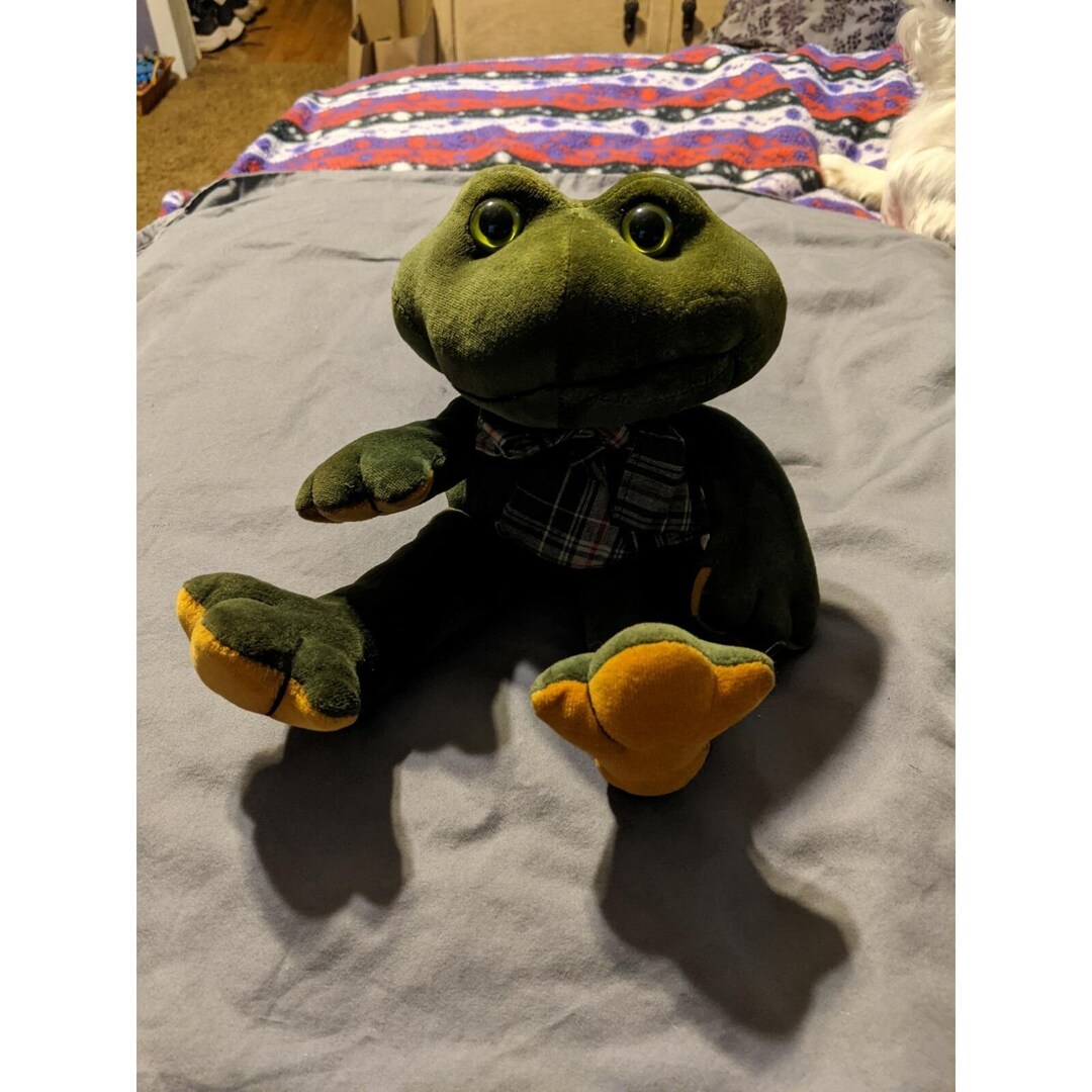 Boyd's Bears and Friends Jeremiah B Ribbit Frog Plush Bears in the ...